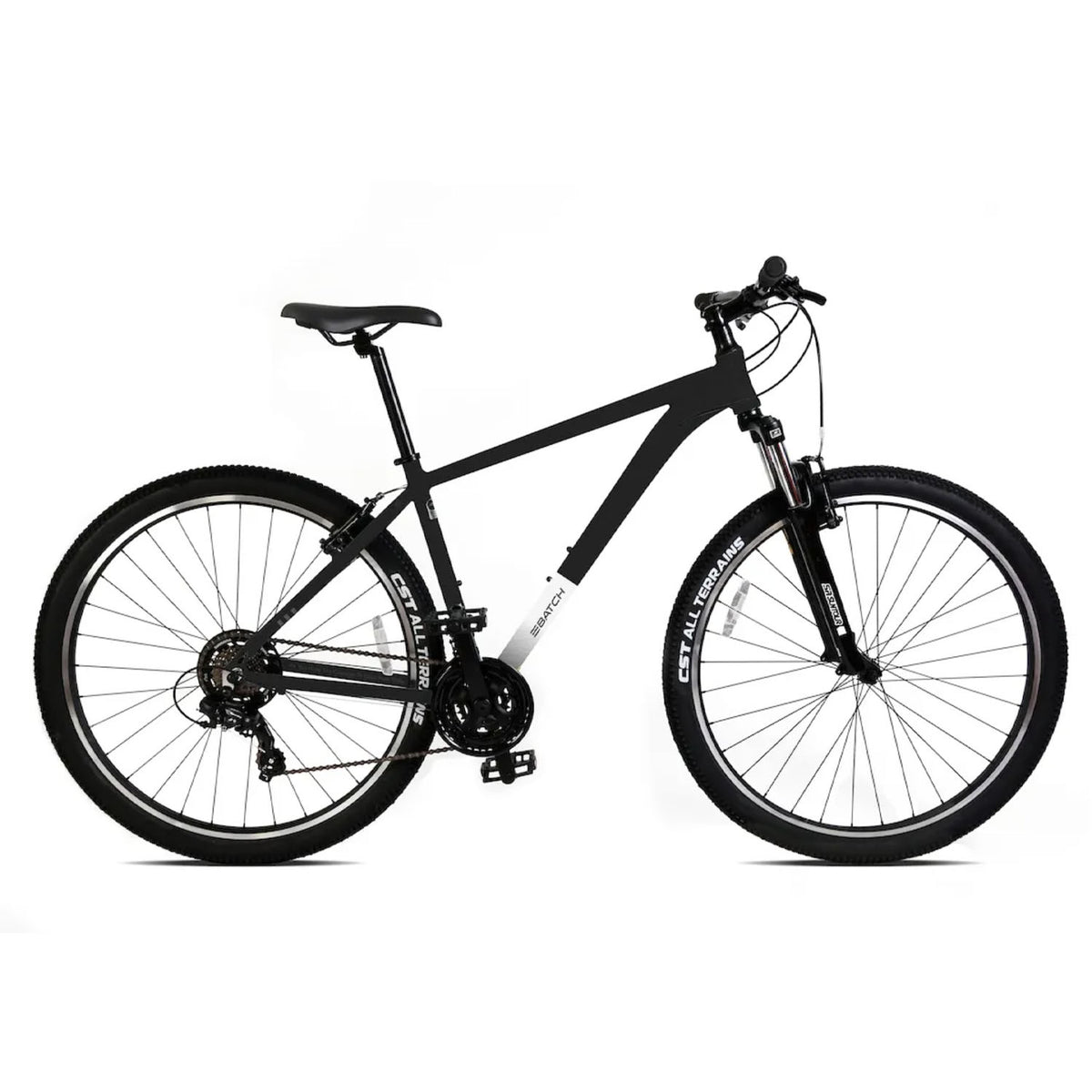 BATCH Mountain Bike, 3 by 7 Speed, Matte Black | Large 29" – Bixby Bicycles