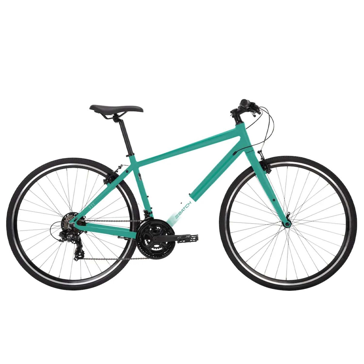 BATCH Fitness Hybrid Bicycle, 3 x 7 Speed, Gloss Fern Green – Bixby ...