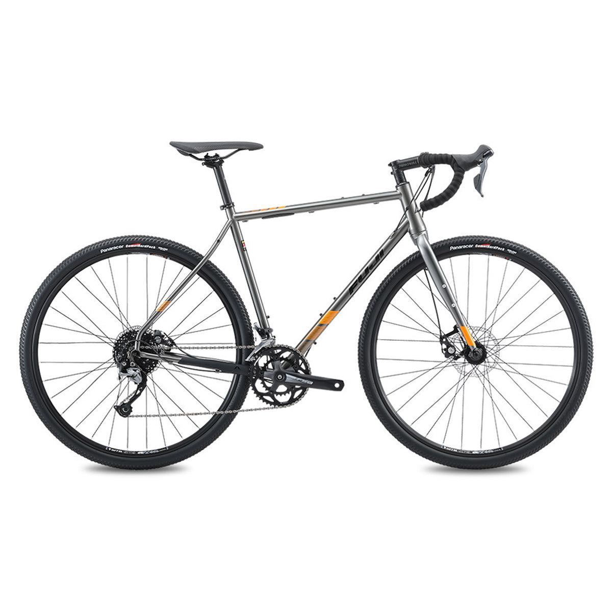Fuji Jari 2.5, Gravel Bike, 2021, 8 Speed Claris/Altus Satin Iron, 54c ...